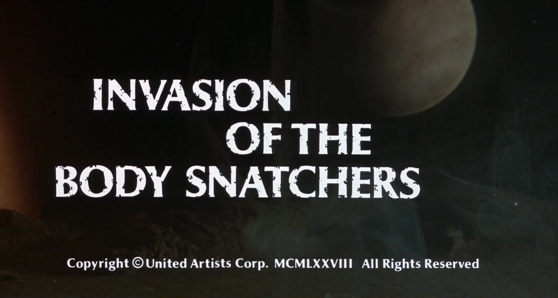 Invasion Of The Body Snatchers 1978